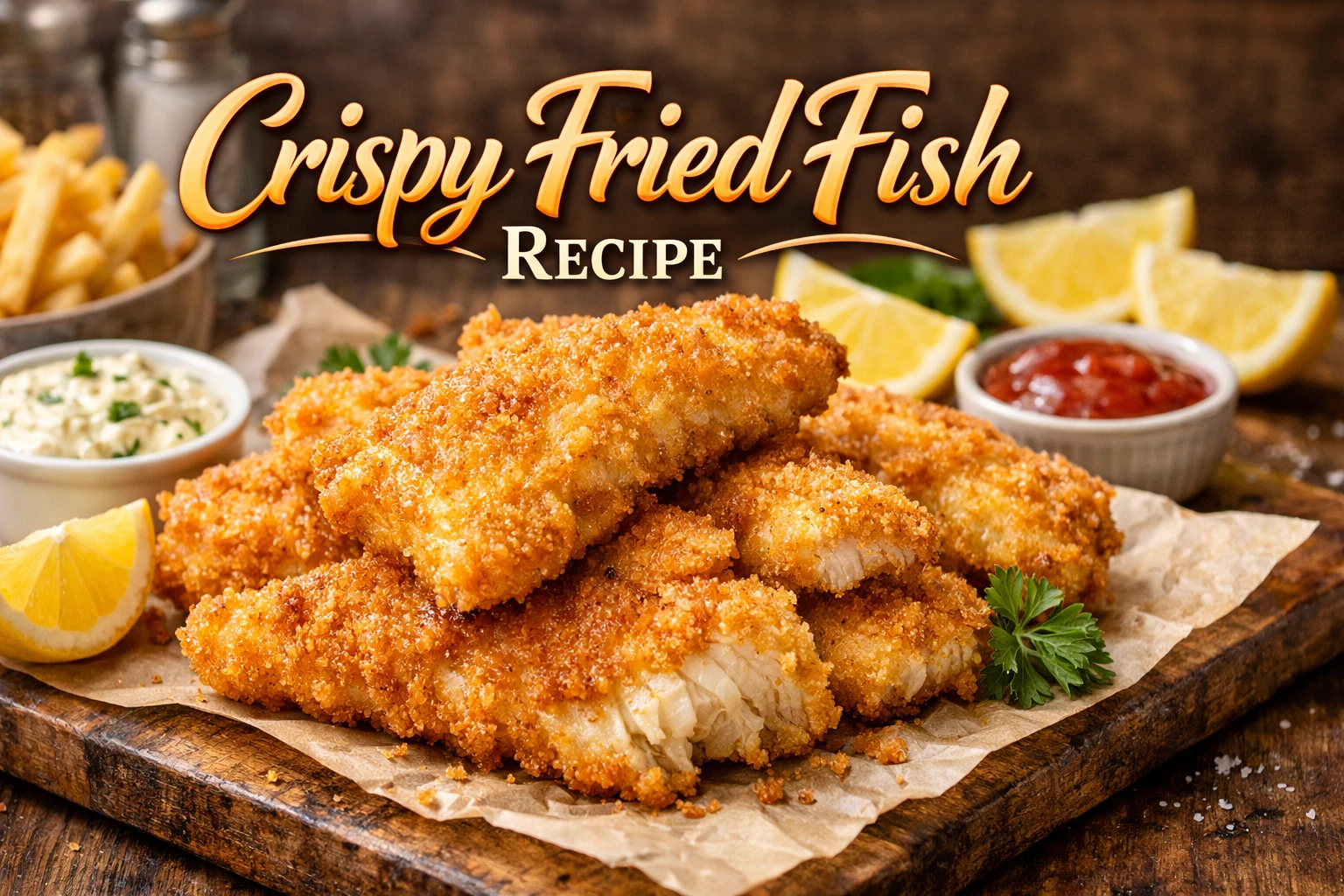 Crispy Fried Fish Recipe - Mahiti Mantra